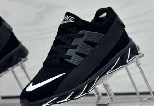Кроссовки зимние мужские Nike Black 40-46