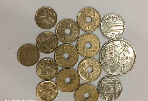Коллекция испанских монет