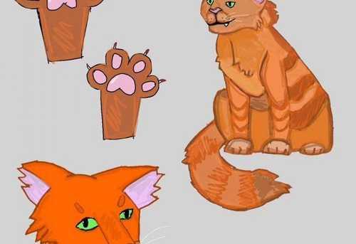 Арты Warriors cats