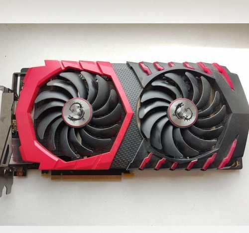 Видеокарта MSI GTX 1060 gaming X 6gb