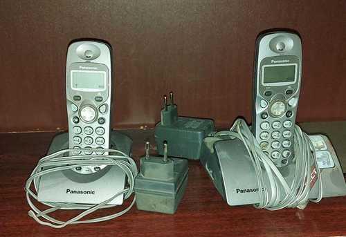 Телефон Panasonic беспроводный с доп. трубкой