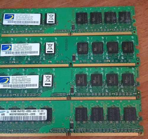 Оперативная память DDR2 (PC2-5300)