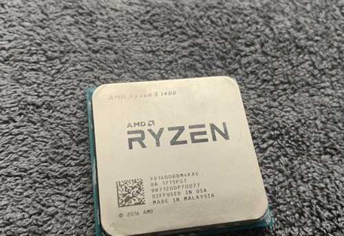 Процессор AMD ryzen 5 1400