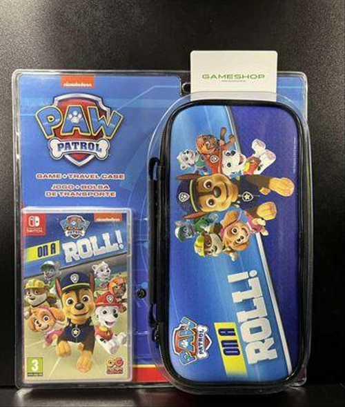 Paw Patrol On a Roll + Чехол для Nintendo Switch