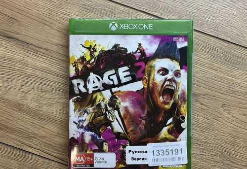 Rage 2 xbox one новый