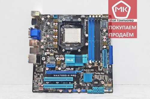 AM2+ asus M4A785D-M Pro (4xDDR2, AM3 Sup, 125W)