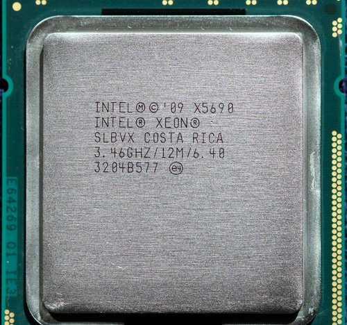 Процессоры Xeon X5690 сокет 1366