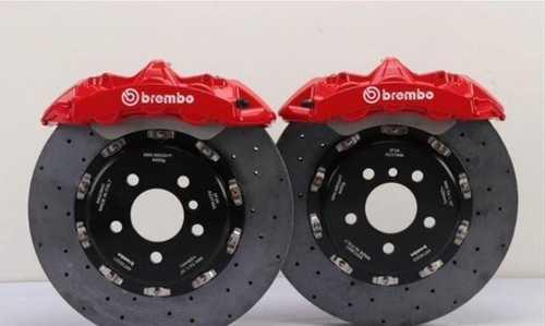 Тюнинг тормоза карбон керамика BMW M3 Brembo GT6