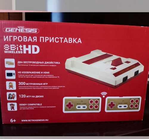 Приставка Retro Genesis 8 bit wireless HD