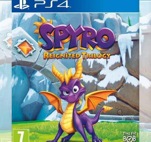 Игра Spyro Reignited Trilogy (PS4) б/у, Полностью