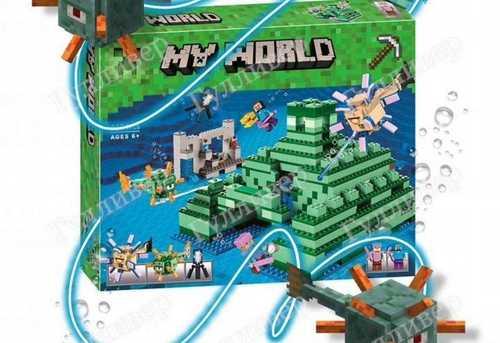 Конструктор lego Minecraft "Подводная крепость"