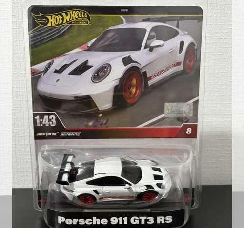 Hot wheels premium porsche 911 GT3 RS 1:43