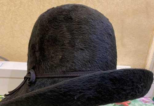 Шляпа женская шерсть ангора р. M - L новая