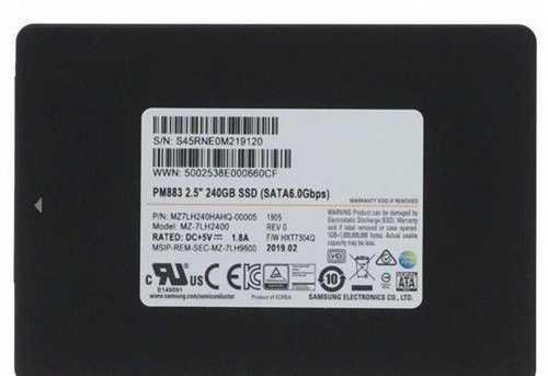 Samsung SSD 240Gb PM883 MZ7LH240hahq-00005