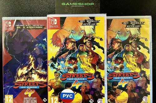 Streets of Rage 4 Switch Английская версия