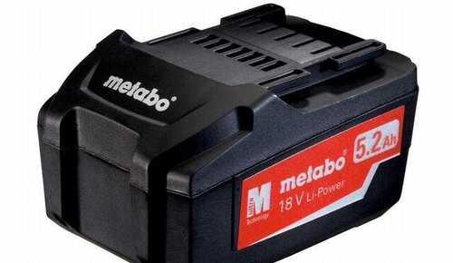 Аккумулятор Metabo LI-power18в 5.2 Ач