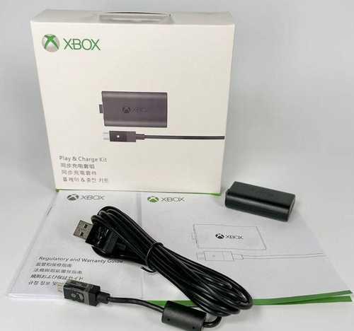 Аккумулятор Xbox + кабель Micro-USB