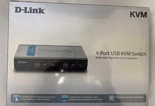 Переключатель консоли KVM D-Link dkvm-4U