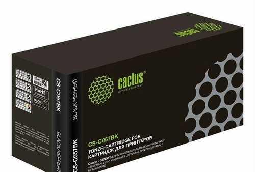 Картридж лазерный Cactus CS-C057BK 057 H черный (3