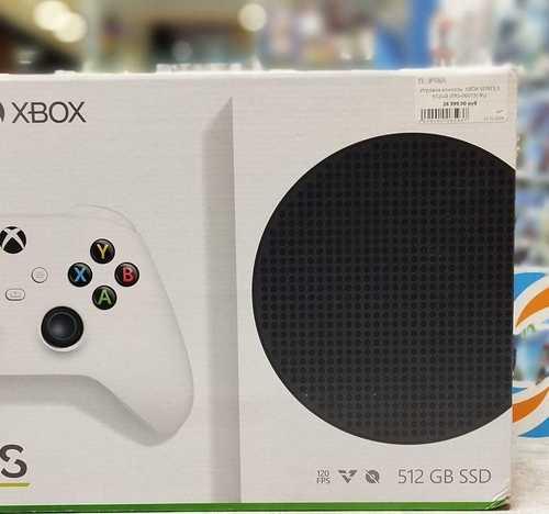 Игровая консоль xbox series S 512GB + игры рст