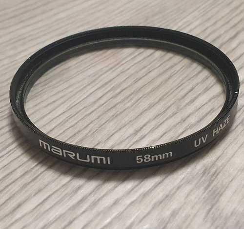 Защитный фильтр marumi 58mm UV Haze Japan