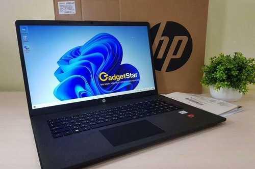 Новый Ноутбук HP 17", быстрый NVMe, гарантия 1 год
