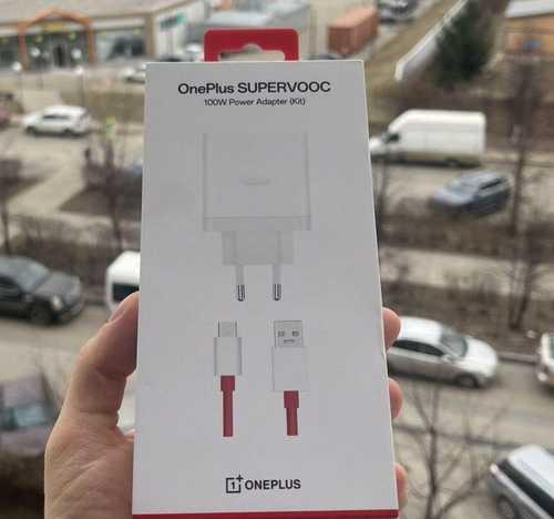 Oneplus supervooc 100W адаптер  кабель