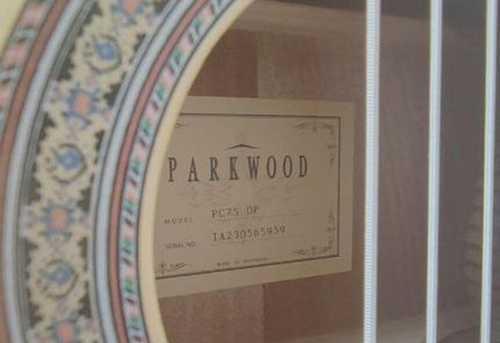 Классическая гитара Parkwood PC 75 - для доставки