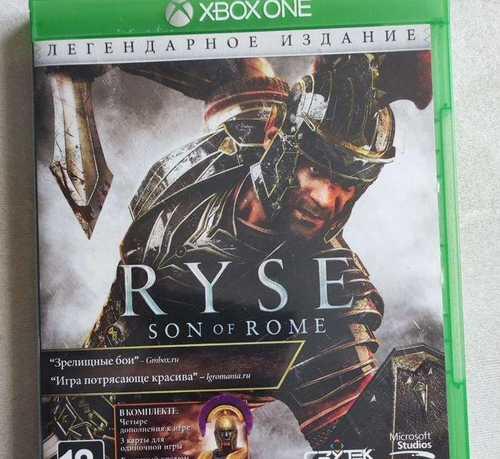 Игра для приставки xbox one Ryse son of rome
