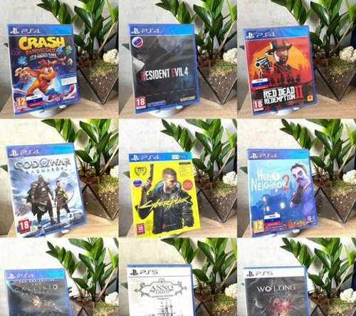 Игры для PlayStation 4 PS5