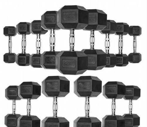 Гантели обрезиненные pangolin DB139 от 42,5 до 50