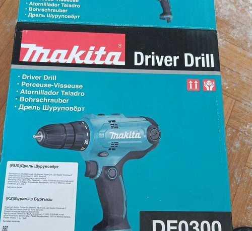 Дрель шуруповерт сетевой makita