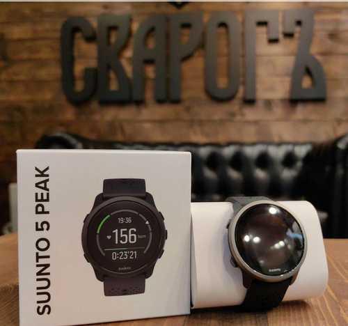 Часы Peak Suunto 5 новые Black