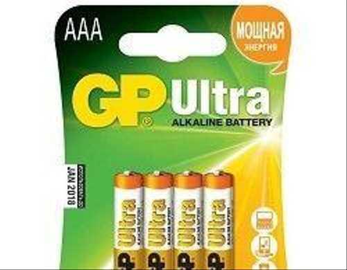 GP 24AU-2CR4 Ultra Alkaline 24AU LR03, 4 шт AAA (4