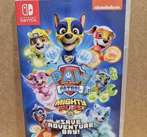 Paw patrol nintendo switch