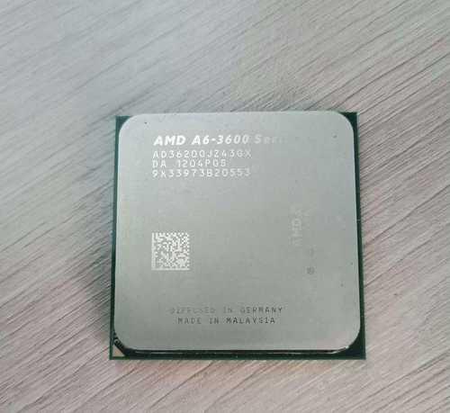 Процессор AMD a6 3600