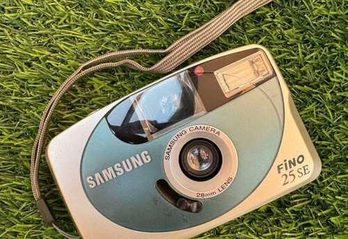 Пленочный фотоаппарат Samsung Fino 25SE (y2k)