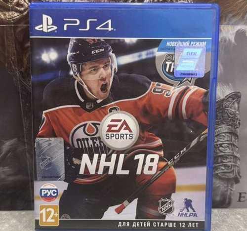 Диски nhl 18 для ps4