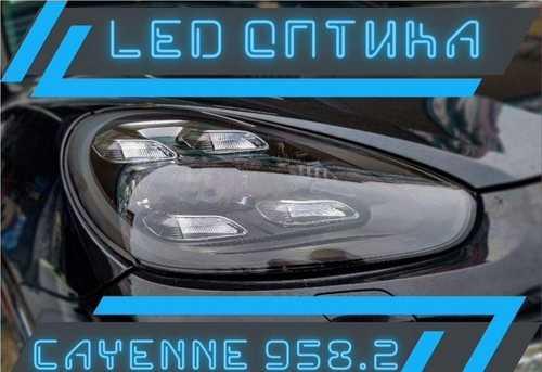 Фары Porsche Cayenne 958.2 LED (959 style)