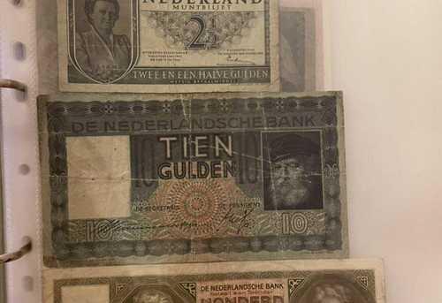 Коллекция банкнот Нидерланды, Дания, Швеция