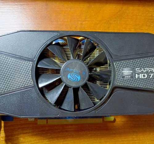 Видеокарта AMD Radeon HD 7700 Series (1002-683F)