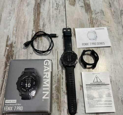 Garmin fenix 7 pro sapphire solar titanium