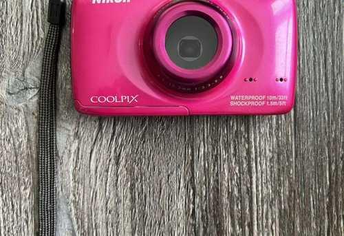 Фотоаппарат Nikon Coolpix S32 Pink