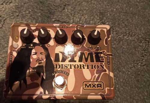 Гитарная педаль перегруза "Dime distortion MXR"