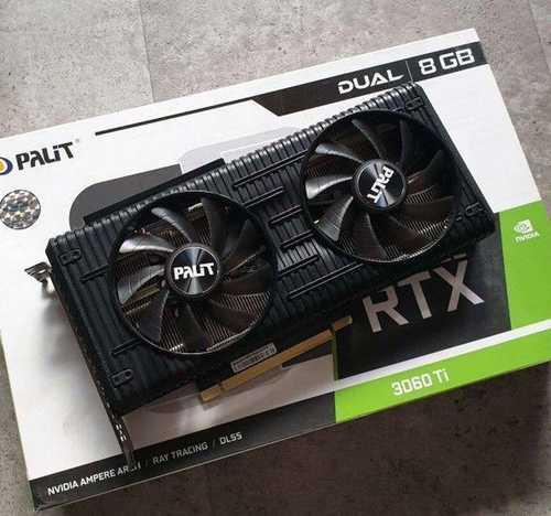 Видеокарта Palit GeForce RTX 3060 Ti Dual