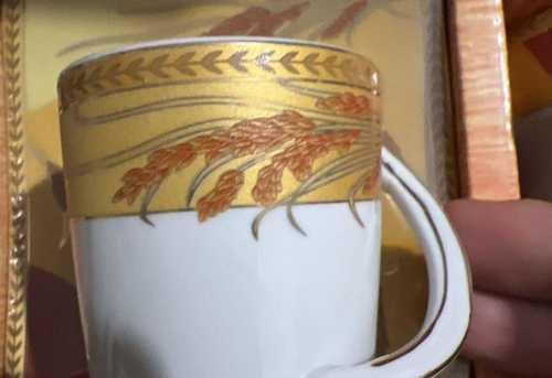 Набор кофейных чашек 6 штук керамика