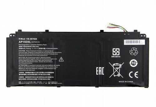 Аккумулятор для Acer SF514 S5-371 (11.1V 4350mAh)