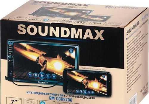 Автомагнитола 2DIN Soundmax SM-CCR3706
