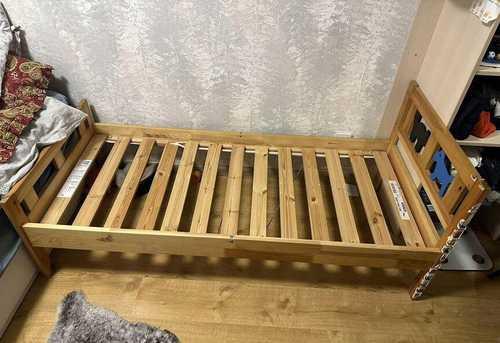 Кровать IKEA детская 166 на 77