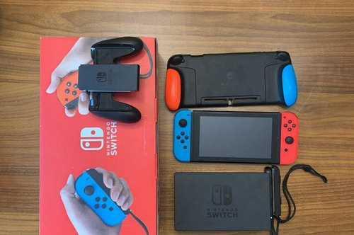 Nintendo switch v2 прошитая чип